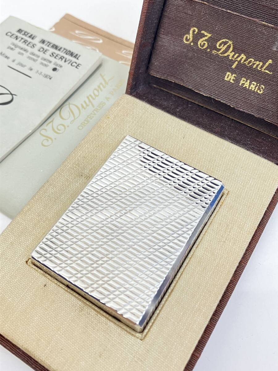 Yahoo!オークション - 18525 久611-111 デュポン ライター ライン1 シ...