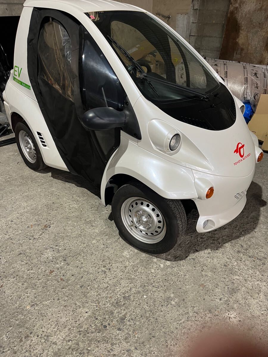 Yahoo!オークション - トヨタ EV COMS 電動ミニカー