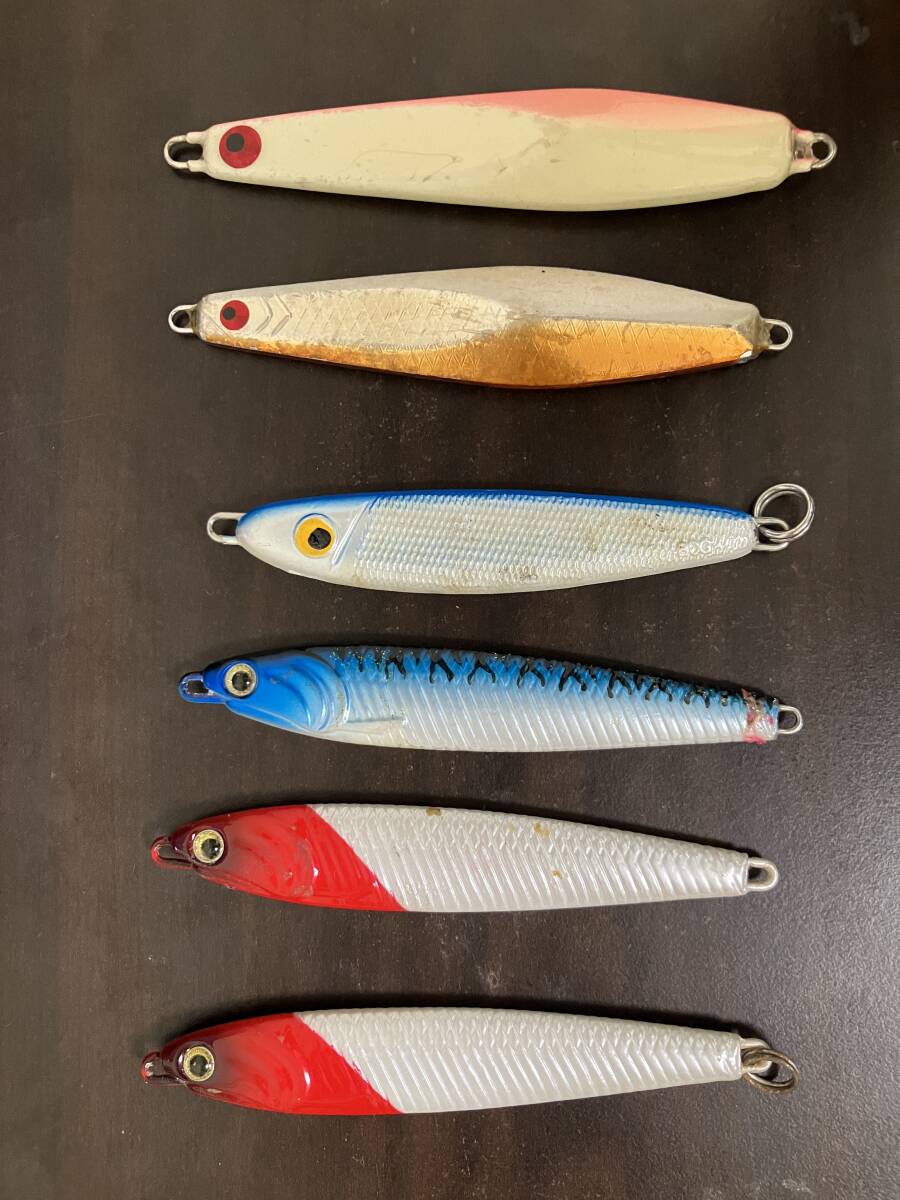 Yahoo!オークション - メタルジグ詰め合わせ 80g～110gまでの6本セット