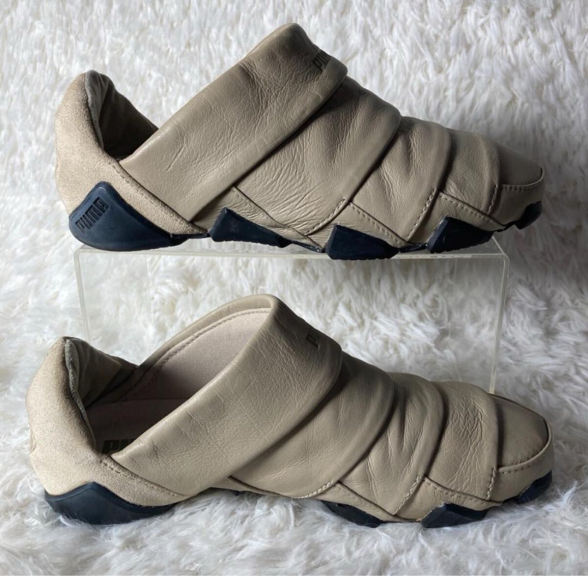 アパレル】 美品 レア 希少 PUMA プーマ SATORI サトリ レザー アパレル】 美品 レア 希少 PUMA プーマ SATORI サトリ レザー