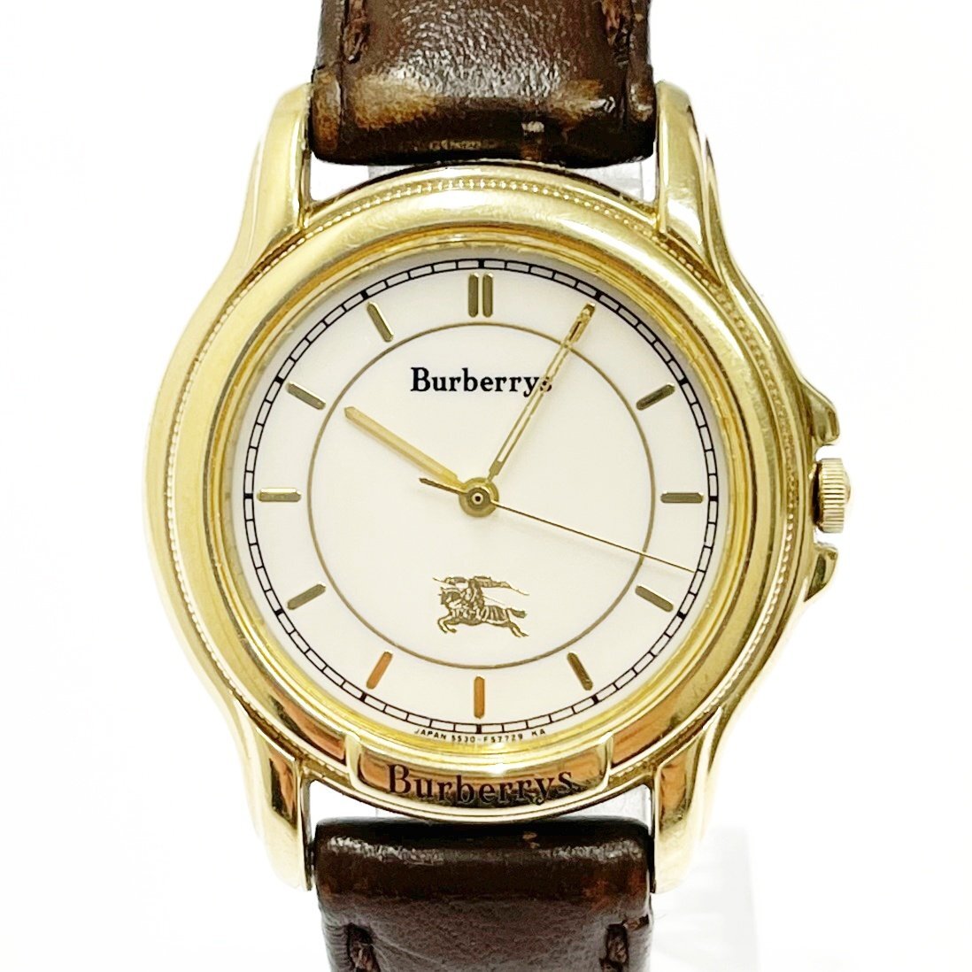 Yahoo!オークション - Burberrys バーバリーズ 5530-F52304 GP×革ベル...