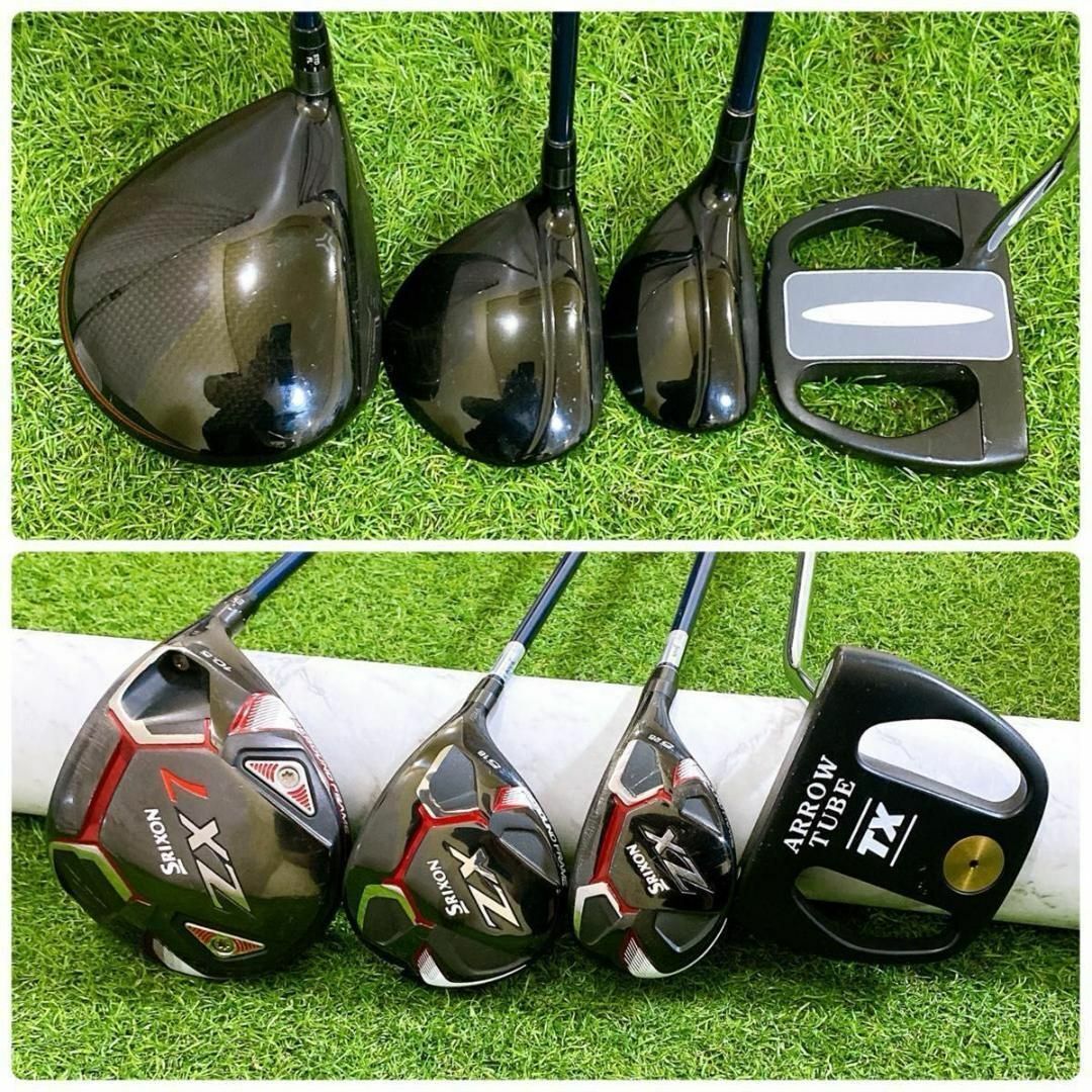 Yahoo!オークション - SRIXON ZX7 Z725 スリクソン メンズゴルフセット...