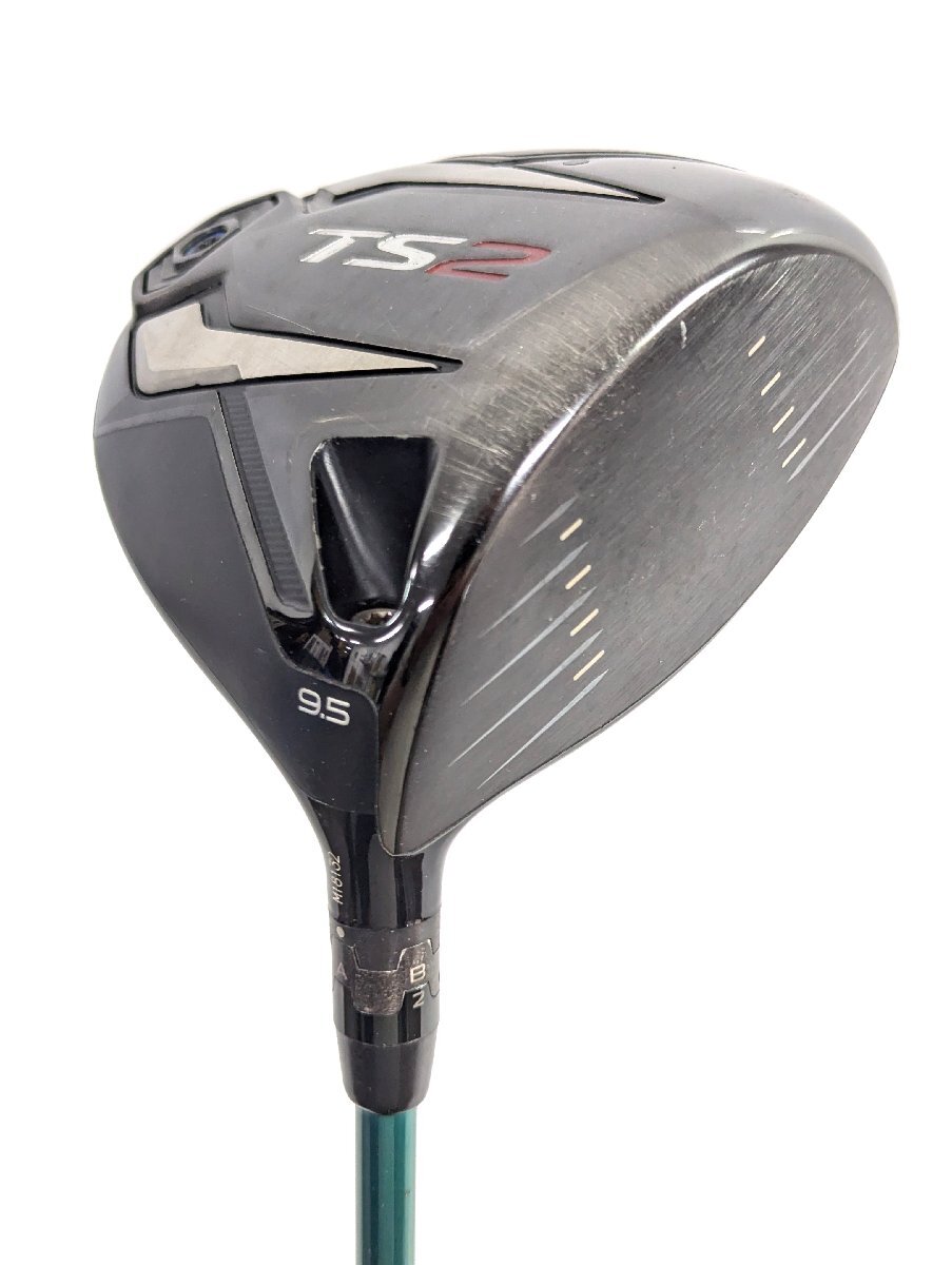 Yahoo!オークション - Titleist タイトリスト TS2 1W 9.5度 TOUR-AD QU...