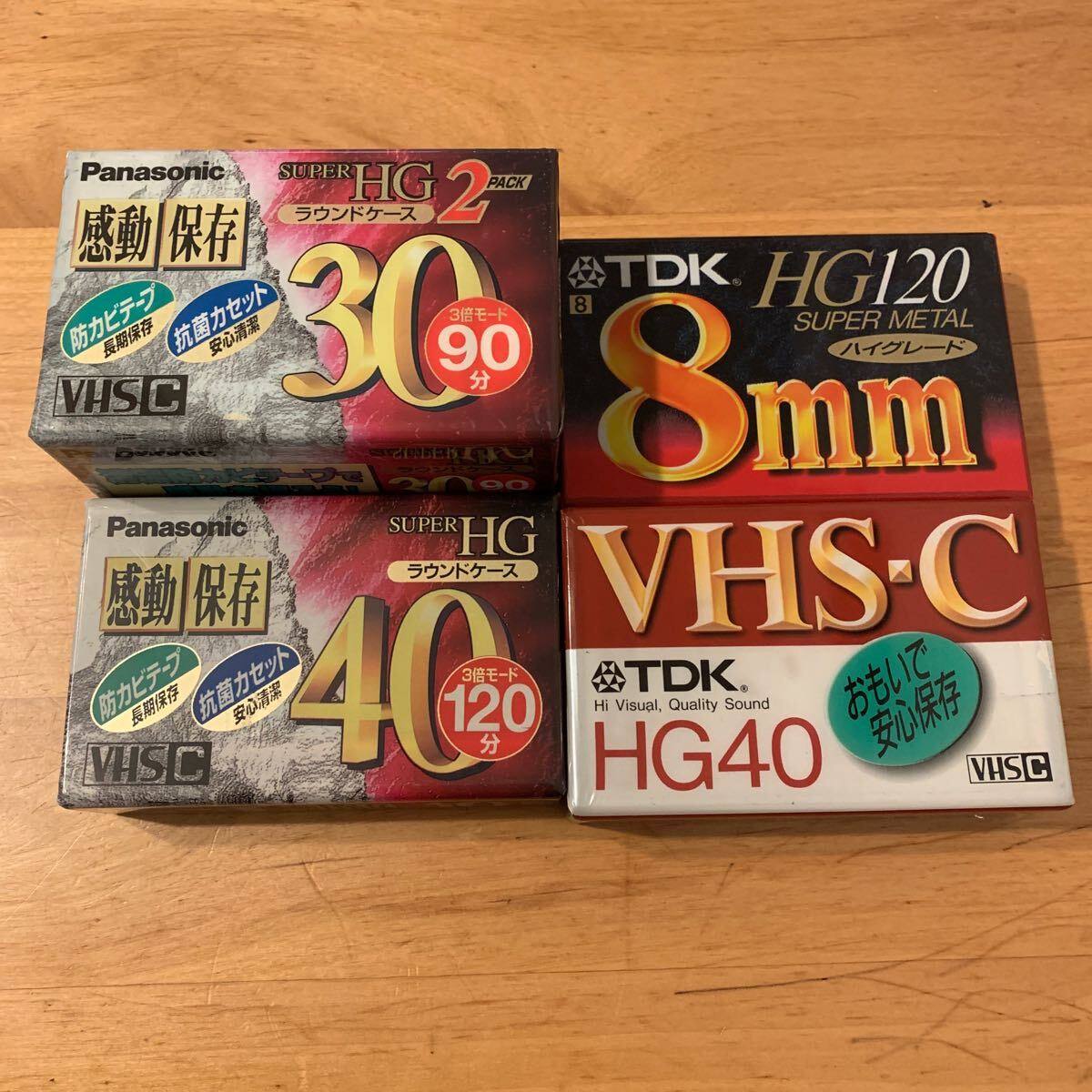 Yahoo!オークション - 【新品未開封】 TDK Panasonic VHSC HG ビデオカ...