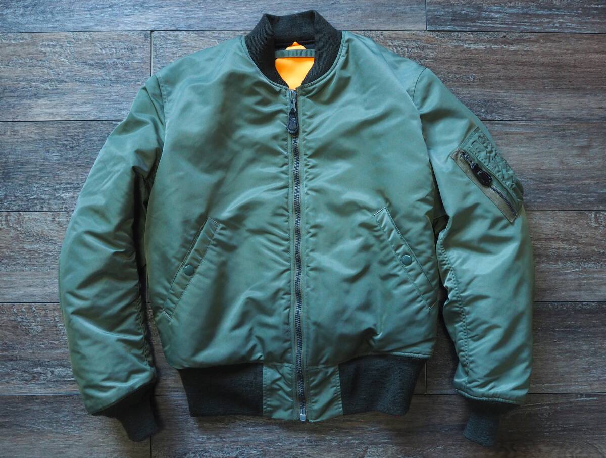 Yahoo!オークション - 美品 バズリクソンズ BUZZ RICKSON'S MA-1 ORIGI...