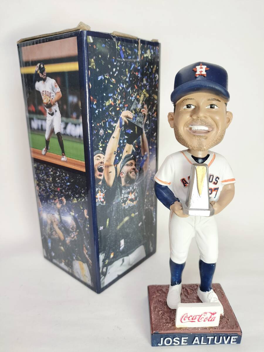 Yahoo!オークション - ホセ・アルトゥーベ／”ALCS・MVP” ボブルヘッ...