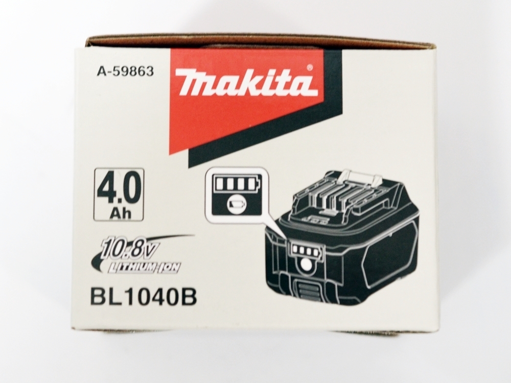 Yahoo!オークション - マキタ 純正 バッテリー BL1040B 10.8V 4.0Ah 電...