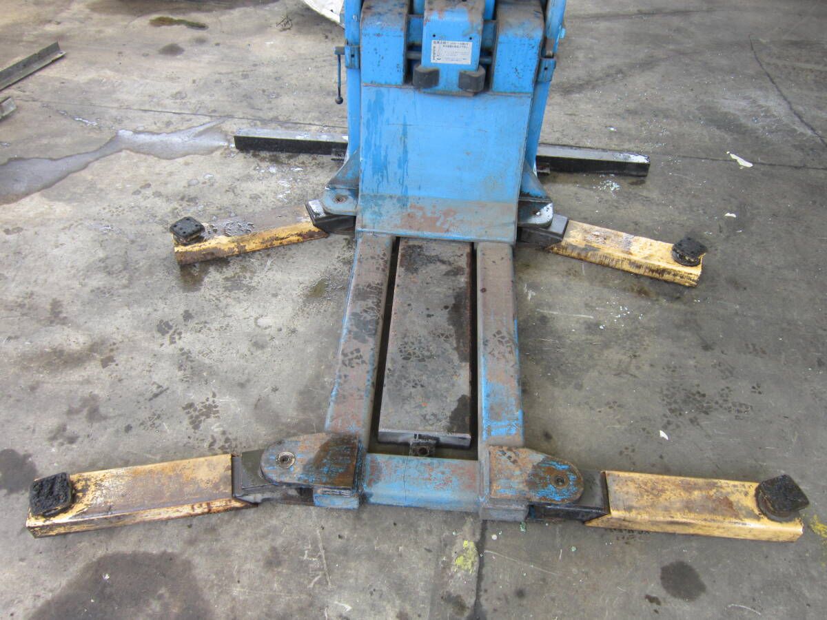 Yahoo!オークション - BISHAMON si-2500 1柱リフト 直接引き取り限定 ...