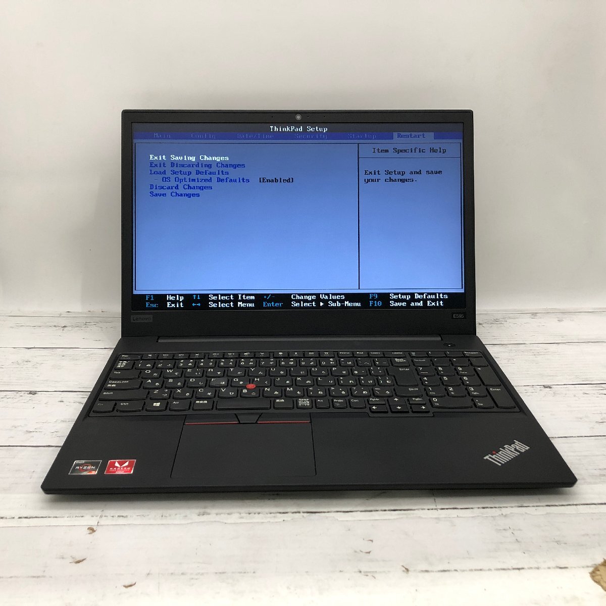 Yahoo!オークション - Lenovo ThinkPad E595 20NF-S05H00 Ryzen 5 3500...