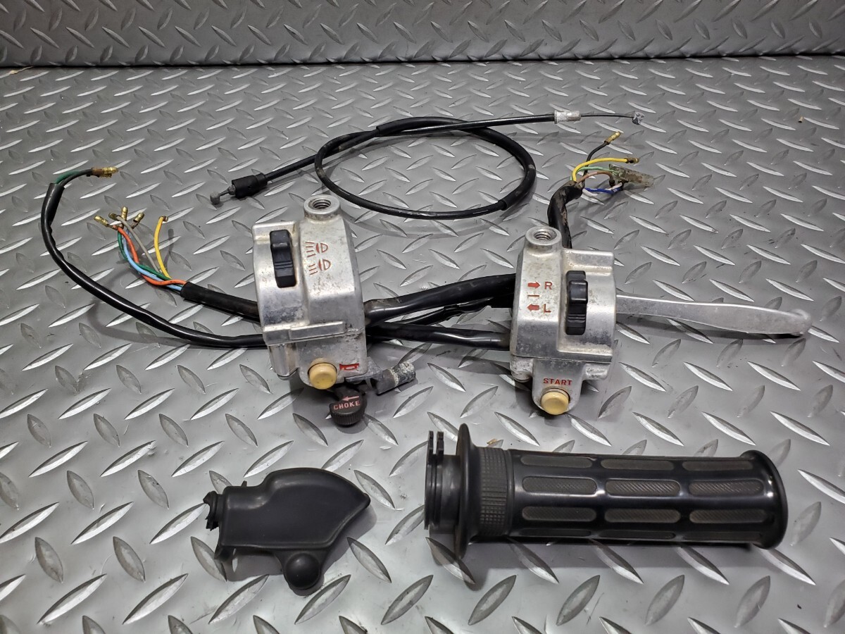 Yahoo!オークション - 1495 スーパーカブ90 カスタム ハンドルスイッチ...