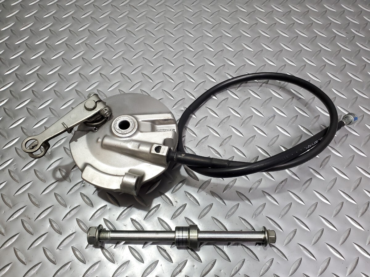 Yahoo!オークション - 1497 スーパーカブ110 JA10 フロントブレーキパ...