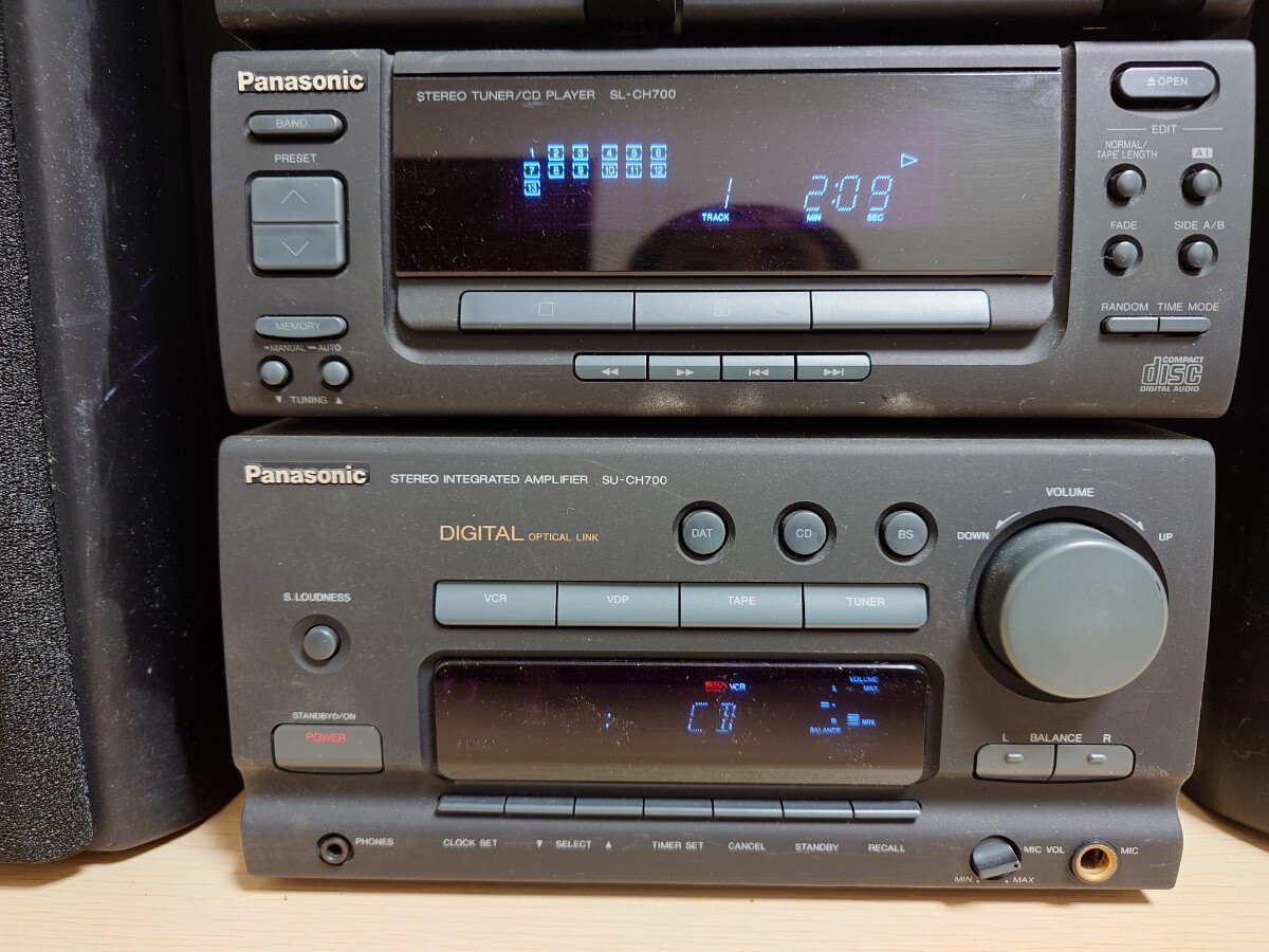 Yahoo!オークション - Panasonic ミニコンポ SC-CH700 ジャンク品 リモ...