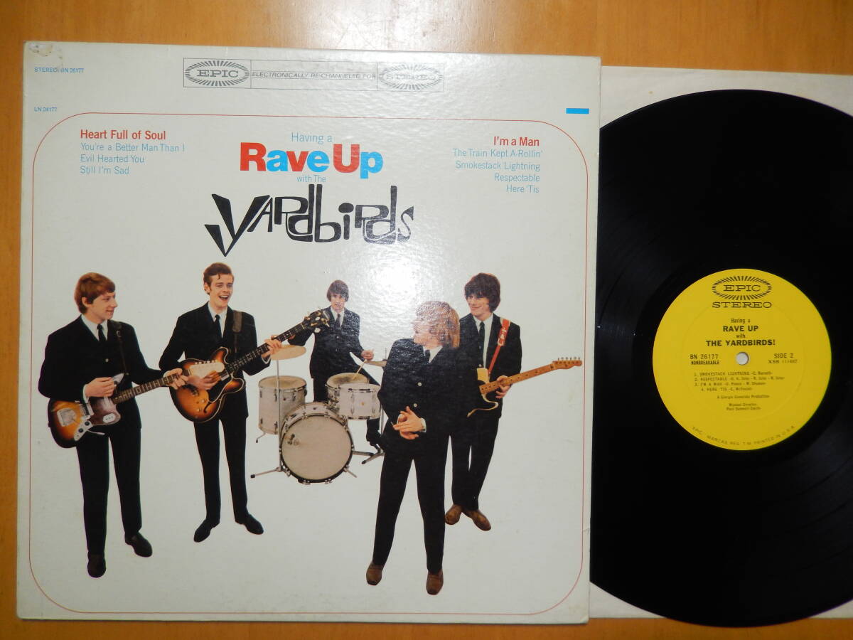 Yahoo!オークション - yardbirds rave up us stereo