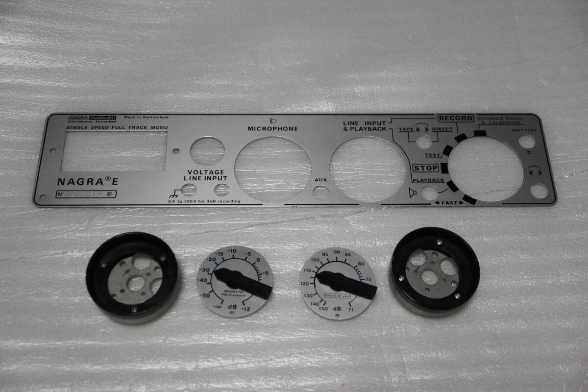 Yahoo!オークション - NAGRA E フロントパネル ボリュウームノブ