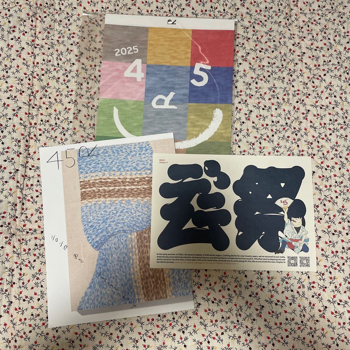 Yahoo!オークション - 45R 2025年カレンダー 未開封 2024年 秋のカタロ...