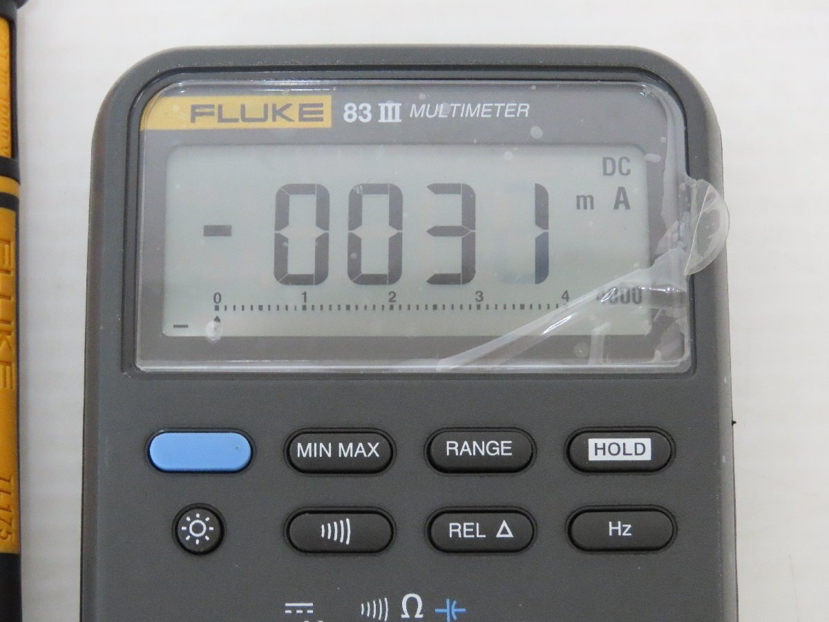 Yahoo!オークション - 60 FLUKE フルーク 83 Ⅲ TL 175 マルチメーター...