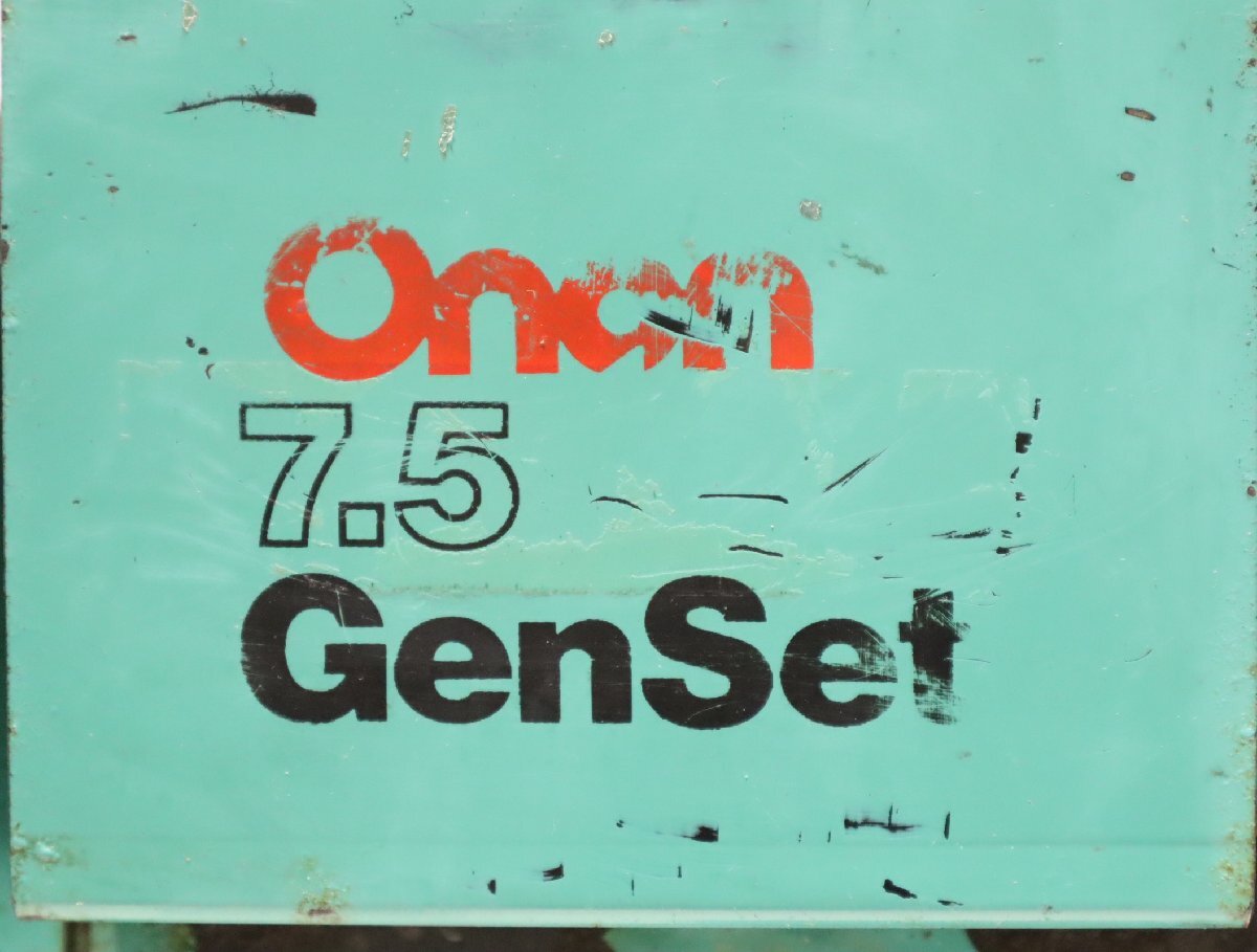 Yahoo!オークション - 西P Onan 7.5 kW Diesel GenSet 発電機 3R-439