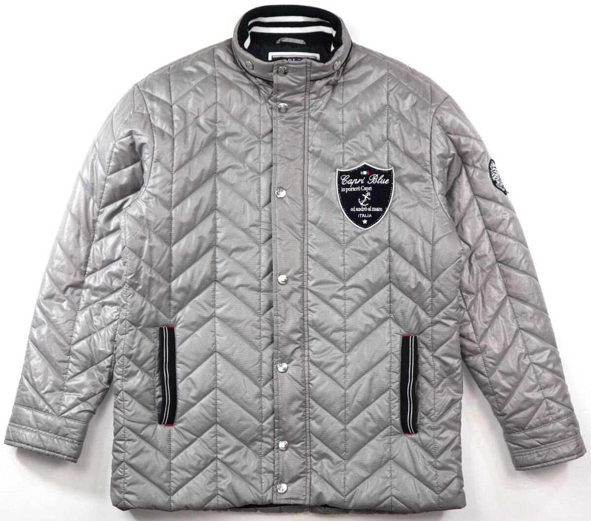 CAPRI BLUE カプリ ブルー キルティングパテッドジャケット/48 L(Lサイズ)｜売買されたオークション情報、yahooの商品情報をアーカイブ公開 - オークファン（aucfan.com）