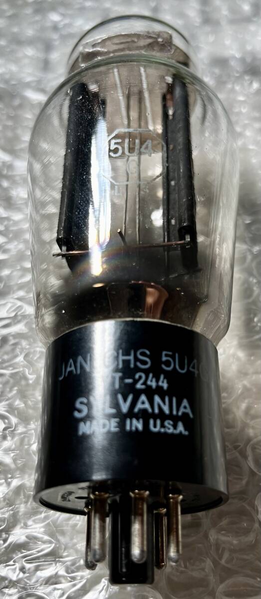 Yahoo!オークション - SYLVANIA シルバニア JAN軍用 5U4G VT-244 整流...