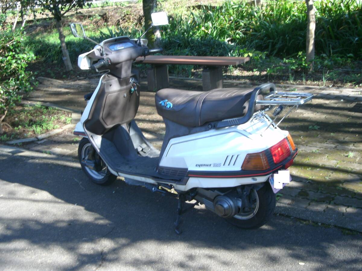 Yahoo!オークション - YAMAHA シグナス125 50V機関実働レストアベ...