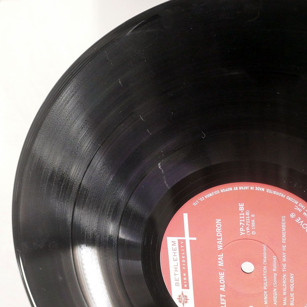 Yahoo!オークション - MAL WALDRON/LEFT ALONE/BETHLEHEM YP7111BE LP