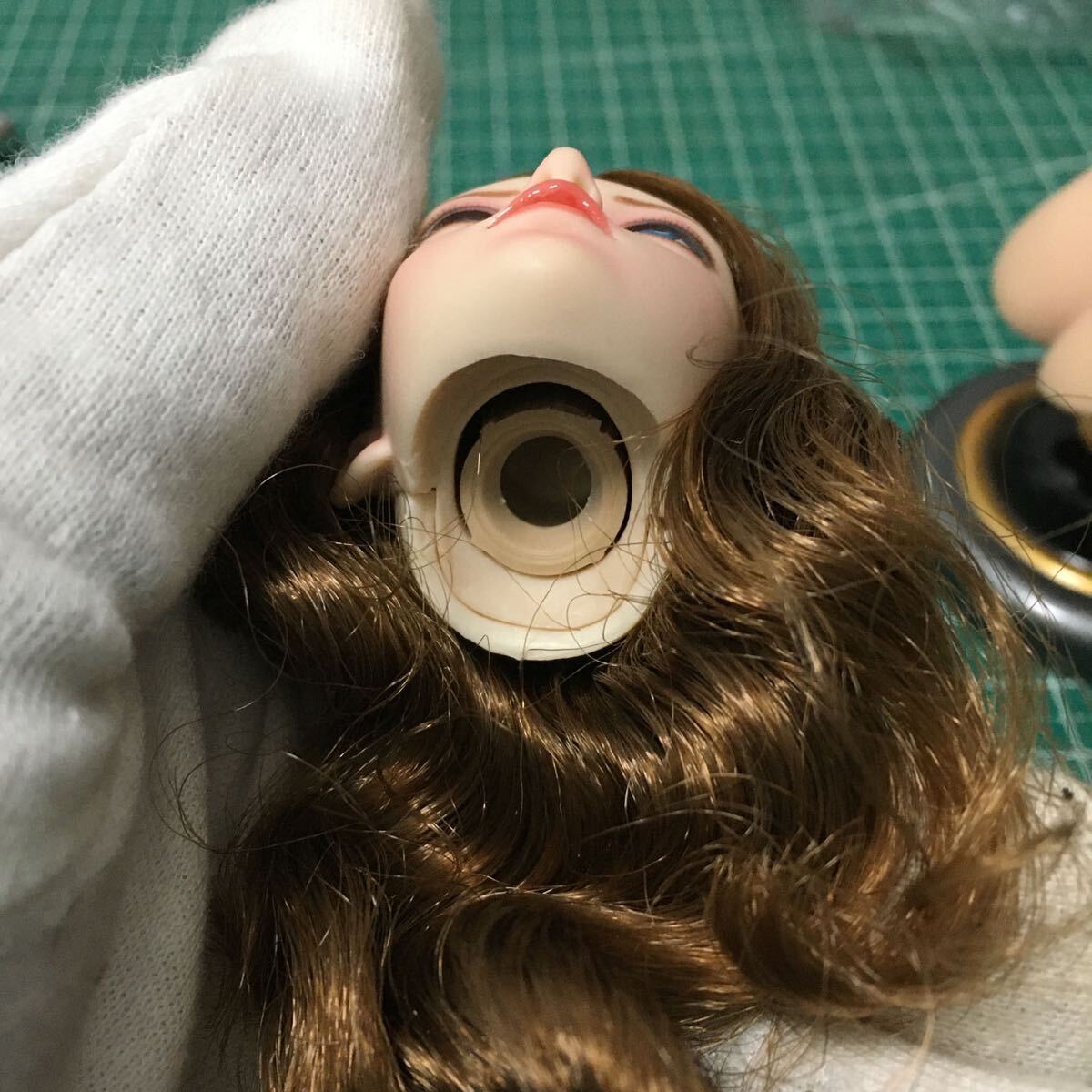 Yahoo!オークション - B284 1/6 フィギュア ヘッド 女性ヘッド 植毛タ...