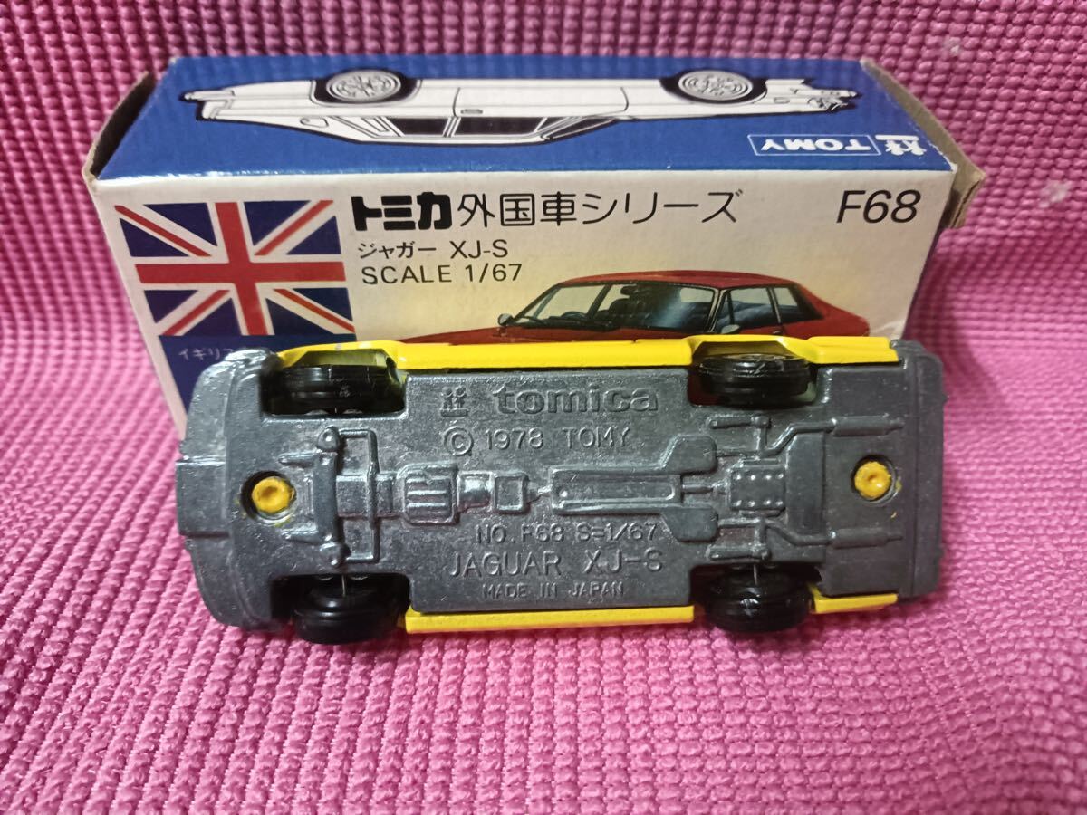 Yahoo!オークション - トミカ F68 ジャガー XJ-S 外国車シリーズ 日本...