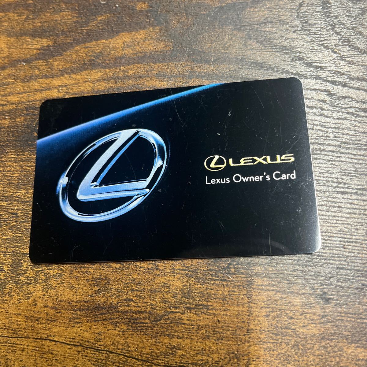 Yahoo!オークション - レクサスオーナーズカード LEXUS owner's Card