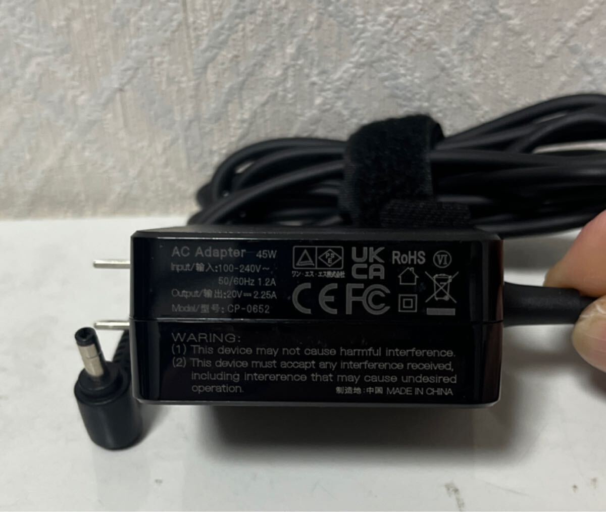Yahoo!オークション - 611i2517 CYD 45W 19V 2.37A AC アダプター 交換...