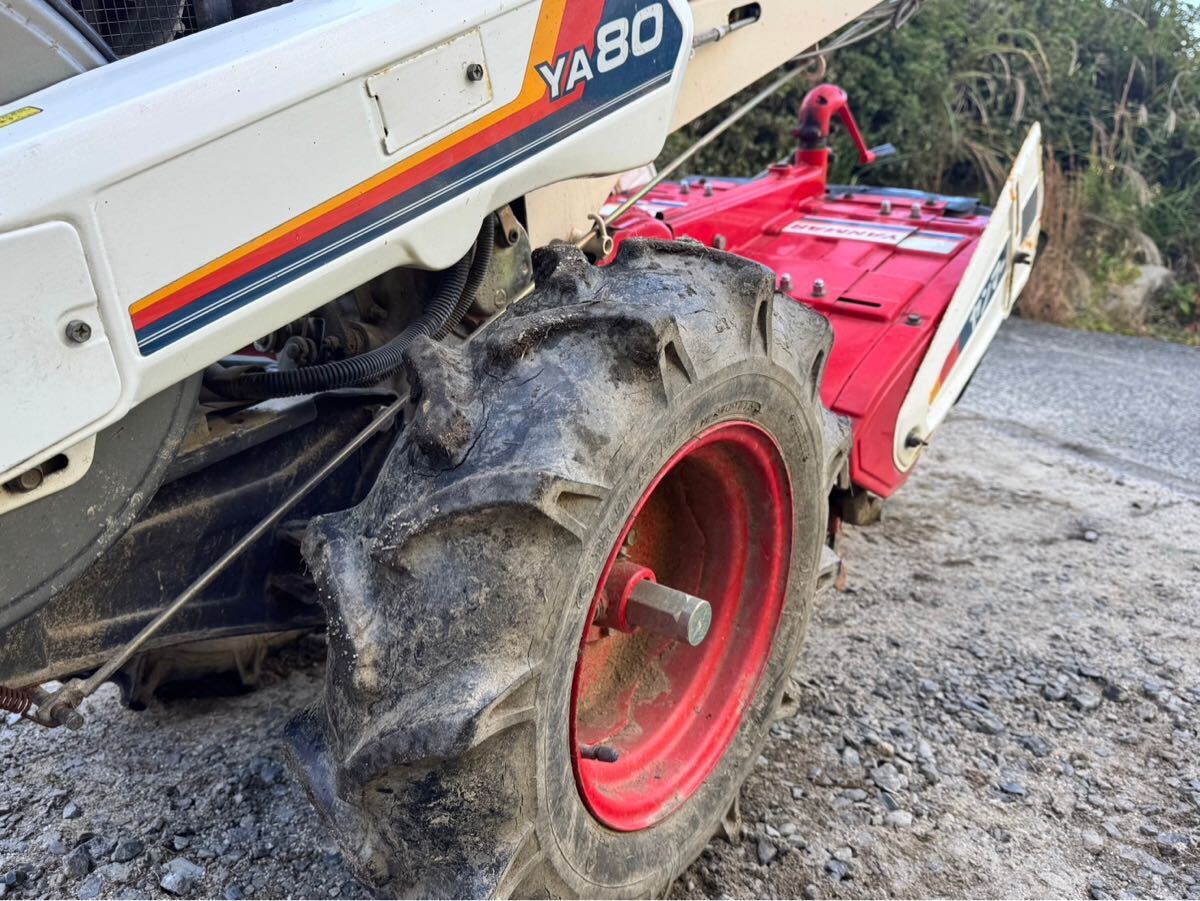 Yahoo!オークション - エンジン好調 セルスタート ヤンマー YA80 耕運...