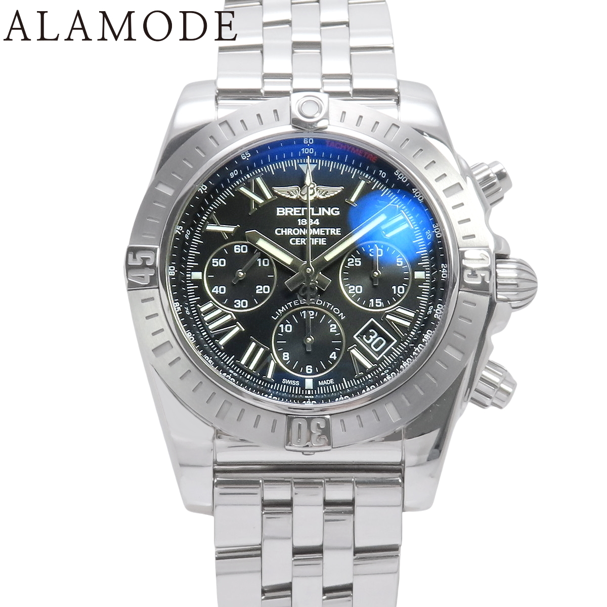 Yahoo!オークション - 【保証書付】ブライトリング クロノマット44 JSP...