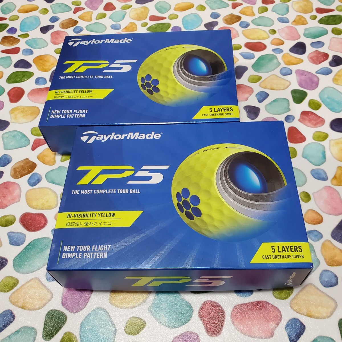 Yahoo!オークション - テーラーメイド TP5 ゴルフボール 2021年モデル ...