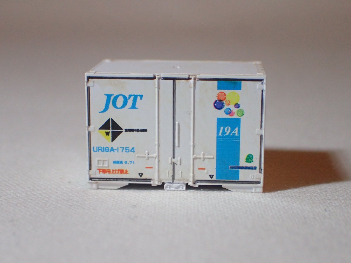 Yahoo!オークション - 加工品 TOMIX 3159 JOT UR19A-1000形コンテナ ス...