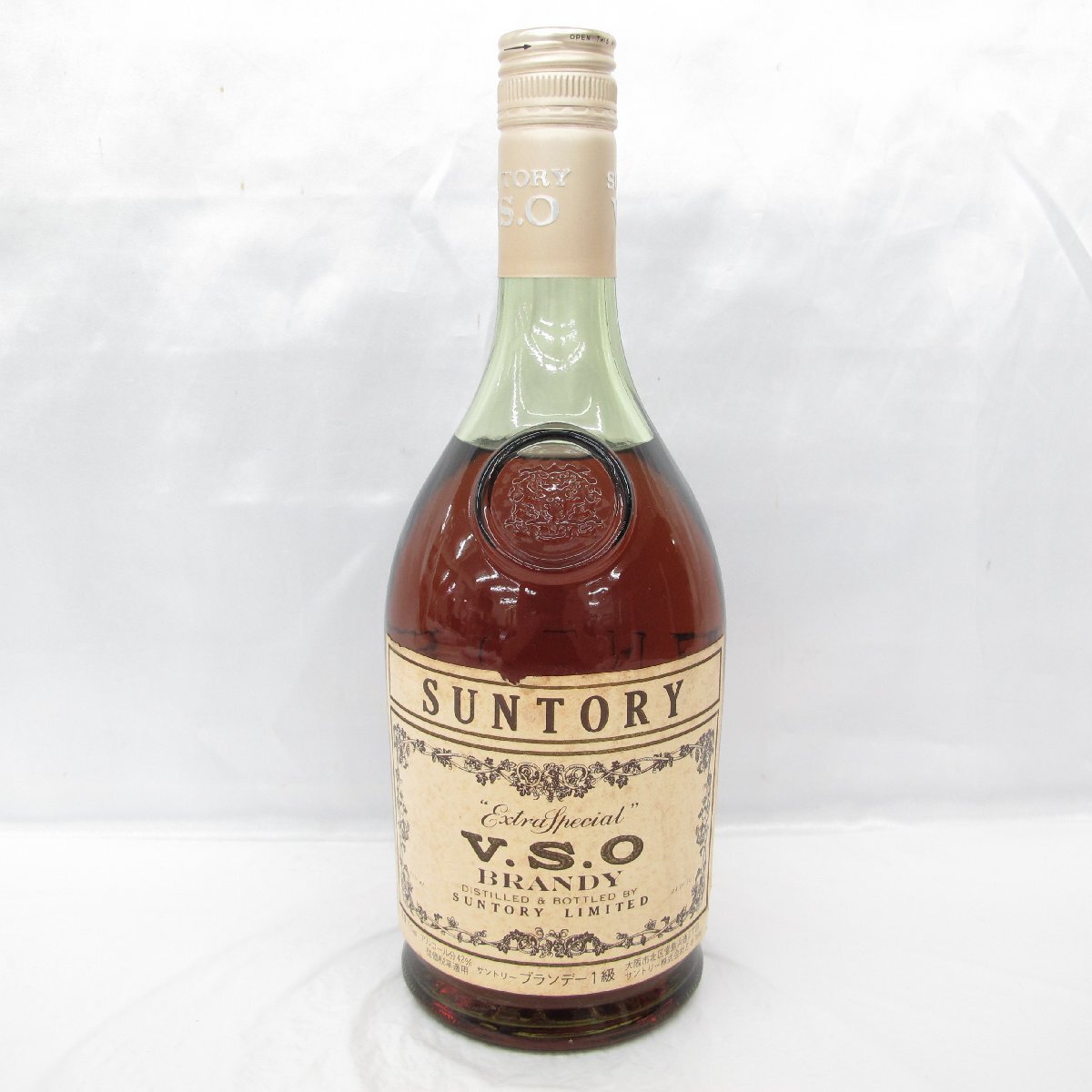 Yahoo!オークション - 1円～【未開栓】SUNTORY サントリー VSO エクス...