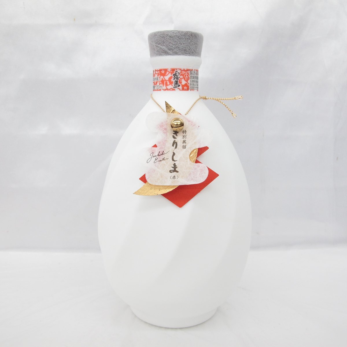 1円 未開栓 特別蒸留 霧島 赤 本格焼酎 720ml 40% 1199g 箱あり 11696017 1117(霧島)｜売買されたオークション情報、yahooの商品情報をアーカイブ公開 ...