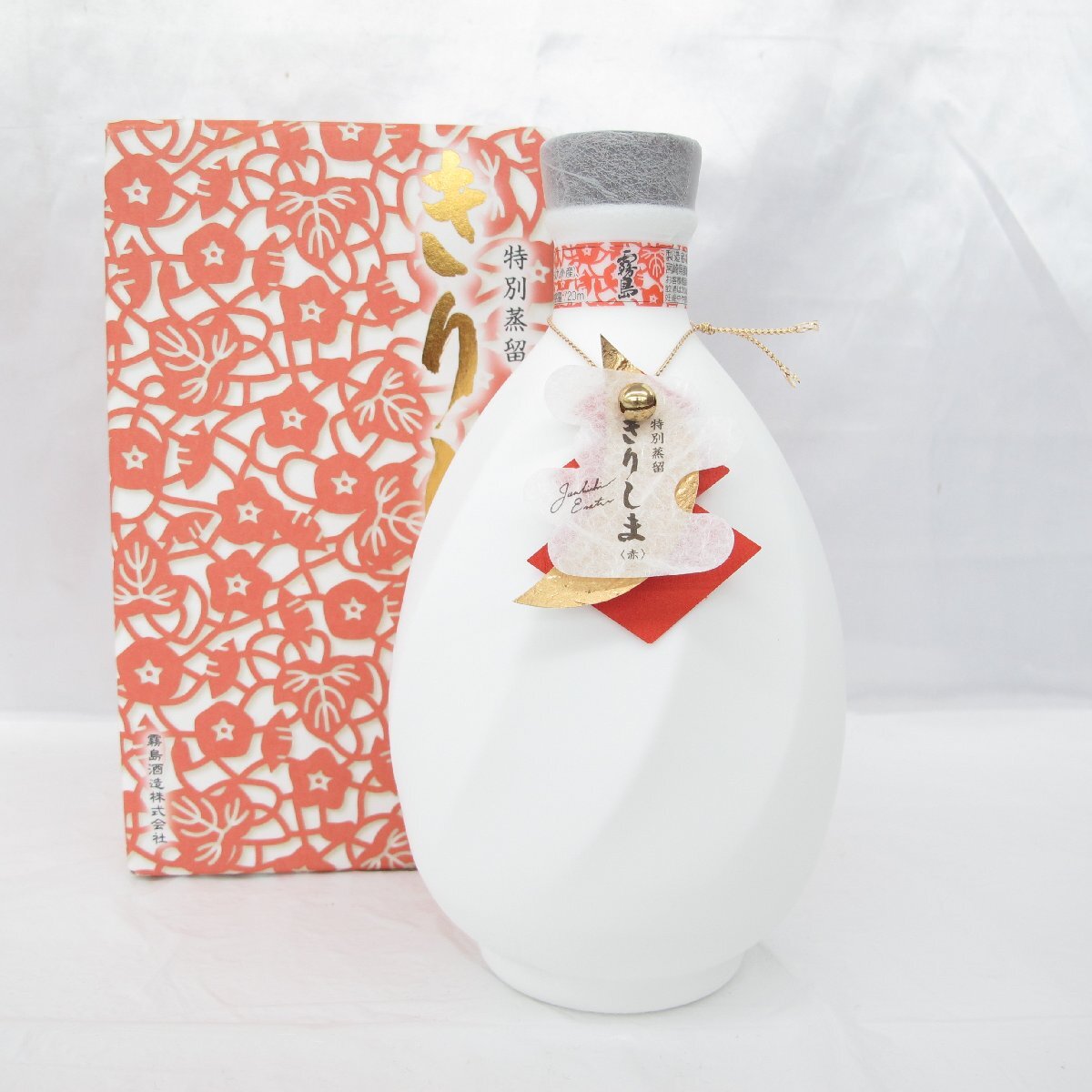 1円 未開栓 特別蒸留 霧島 赤 本格焼酎 720ml 40% 1199g 箱あり 11696017 1117(霧島)｜売買されたオークション情報、yahooの商品情報をアーカイブ公開 ...