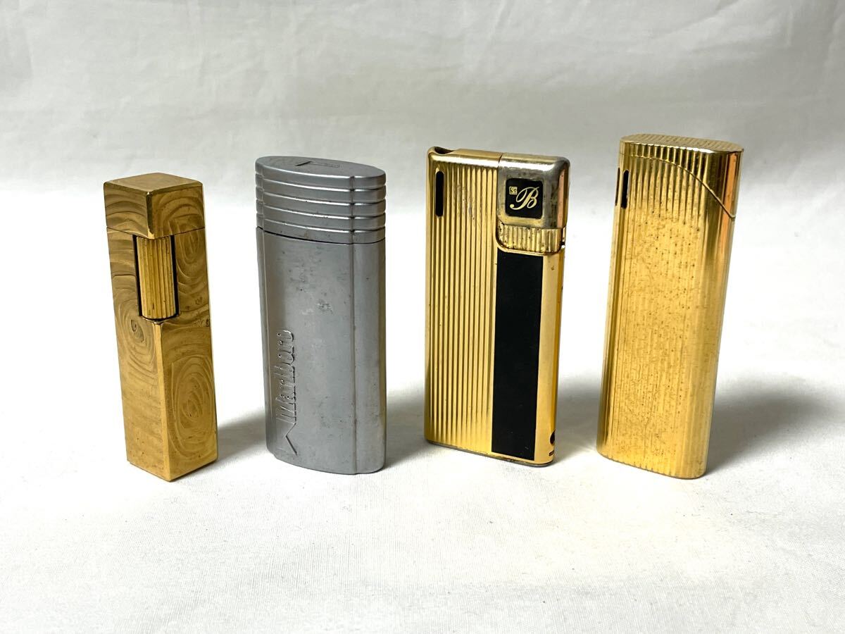ガスライター 4本まとめて Maruman マルマン joty GL-70 K22GP ゴールド / MKW Marlboro / BEST /CROWN YORK r(ガスライター)｜売買さ ...
