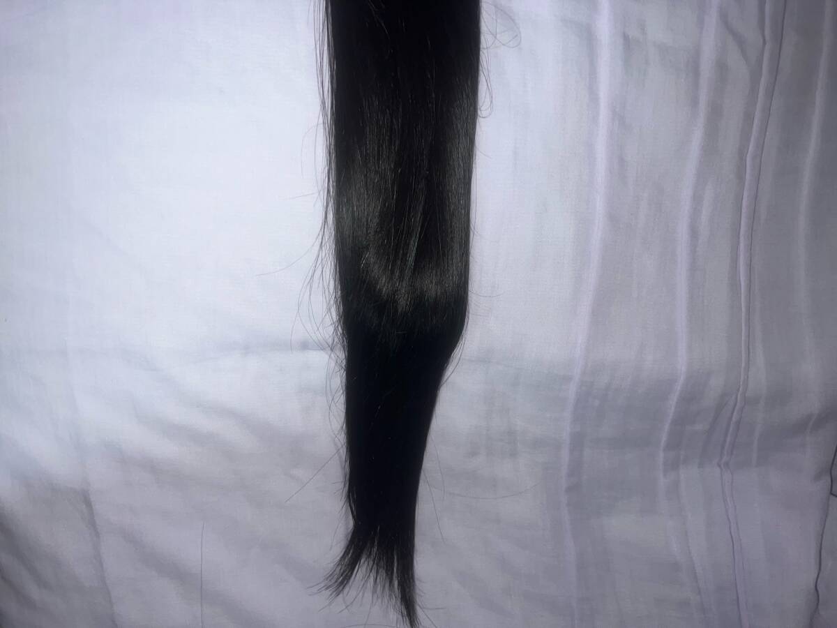 Yahoo!オークション - 髪束1/約65cm/117g/検 髪の毛 エクステ 人毛 ウ...