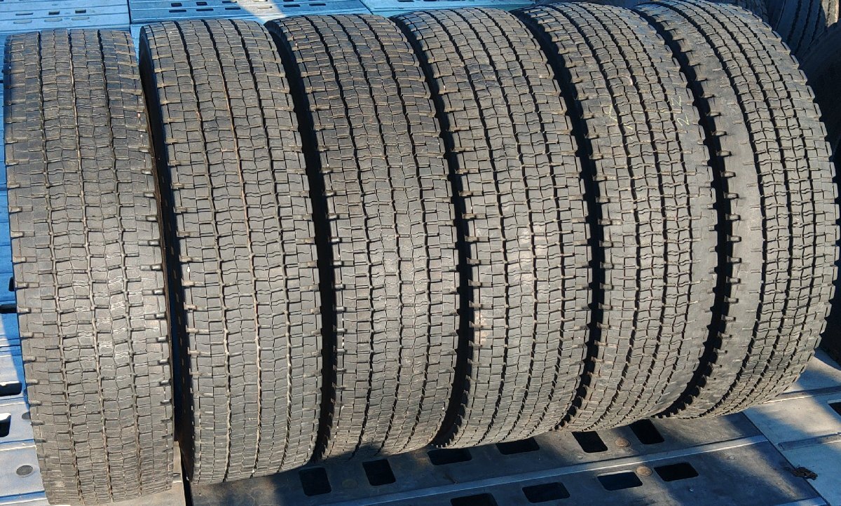 Yahoo!オークション - 6本価格 上パT9624 225/80R17.5 123/122L LT DUN...