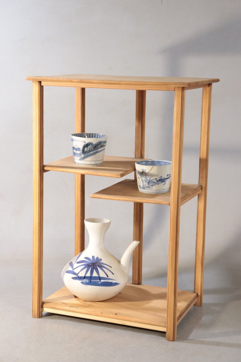 Yahoo!オークション - E356 木製違い棚/飾り棚/置き台/古道具/和家具/...