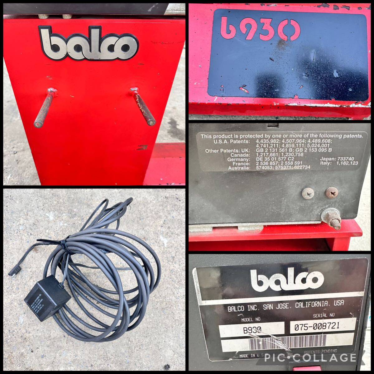 Yahoo!オークション - 中古 BALCO バルコ B930 スナップオン ホイール...