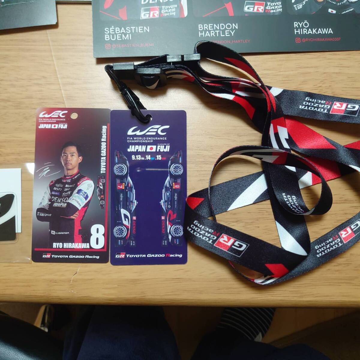 Yahoo!オークション - WEC Fuji 2024 TOYOTAGAZOORacing 応援席グッズ ...