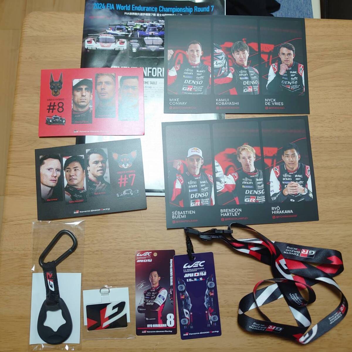 Yahoo!オークション - WEC Fuji 2024 TOYOTAGAZOORacing 応援席グッズ ...