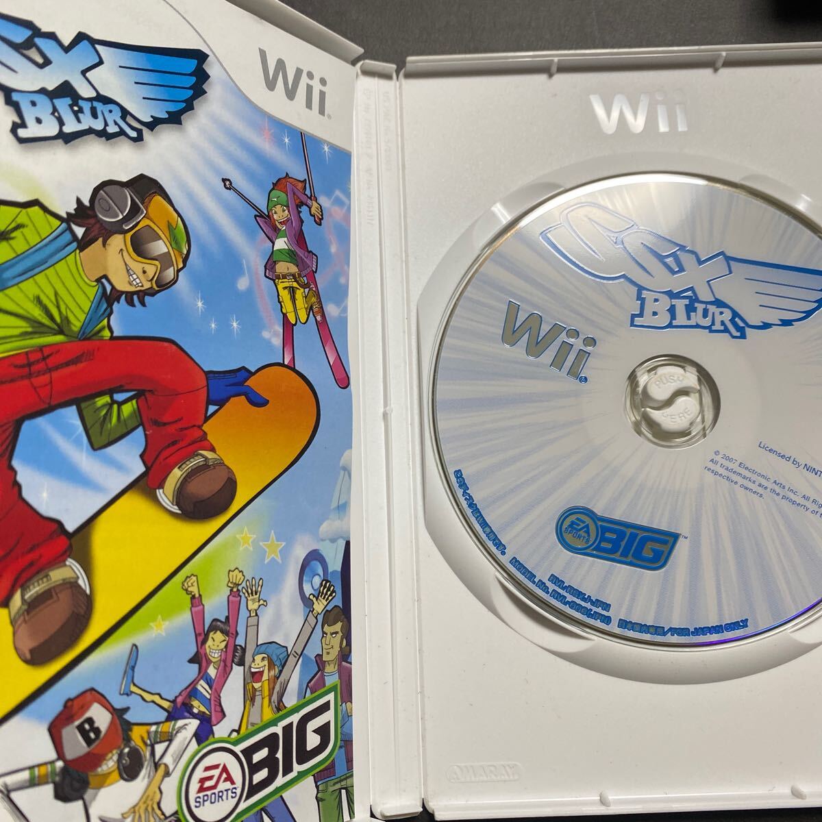 Yahoo!オークション - SSXブラー B Wiiソフト 任天堂 1円スタート