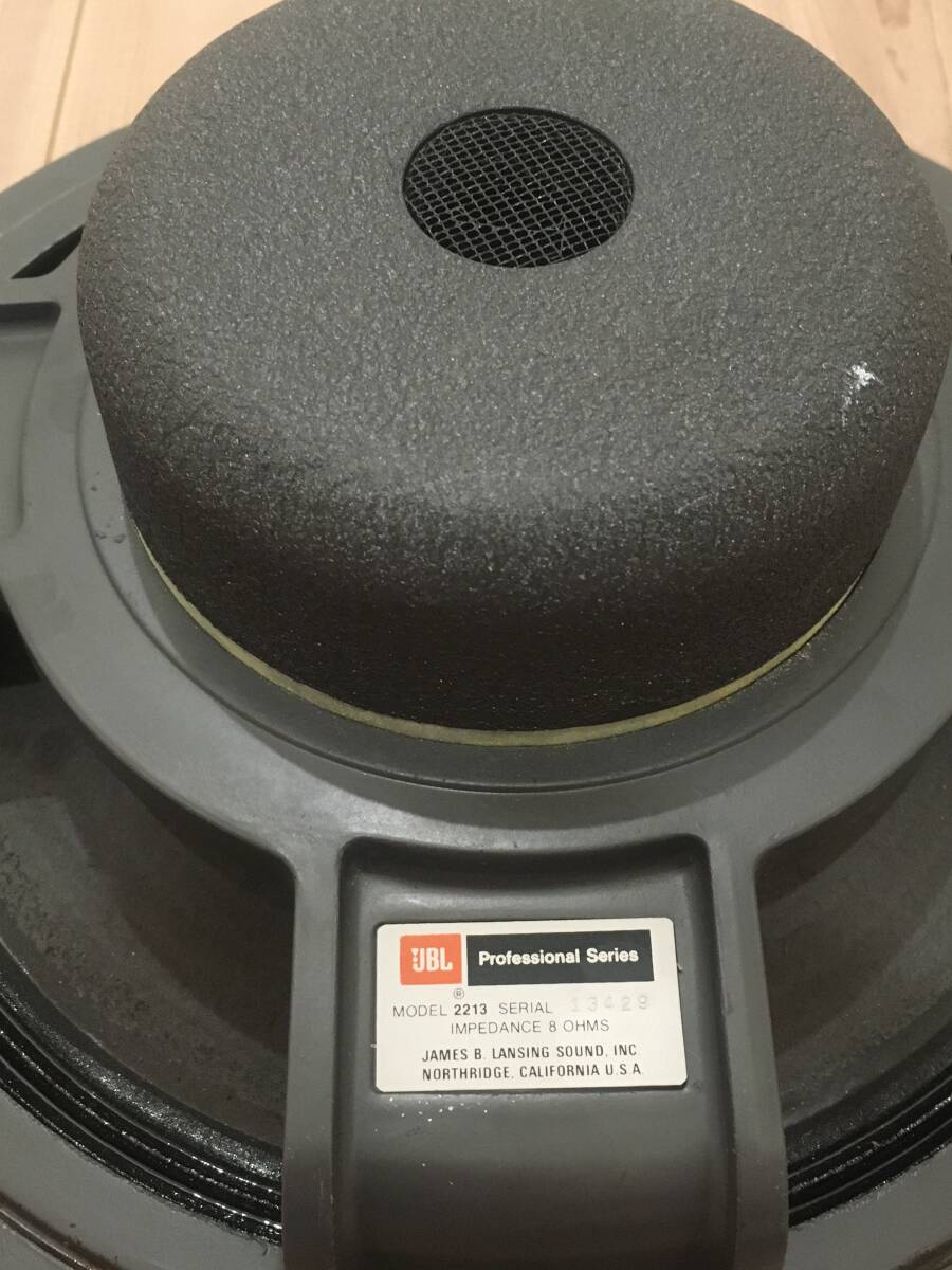 Yahoo!オークション - JBL 2213 アルニコ ウーハー 中古品 ペア【JBL 4...