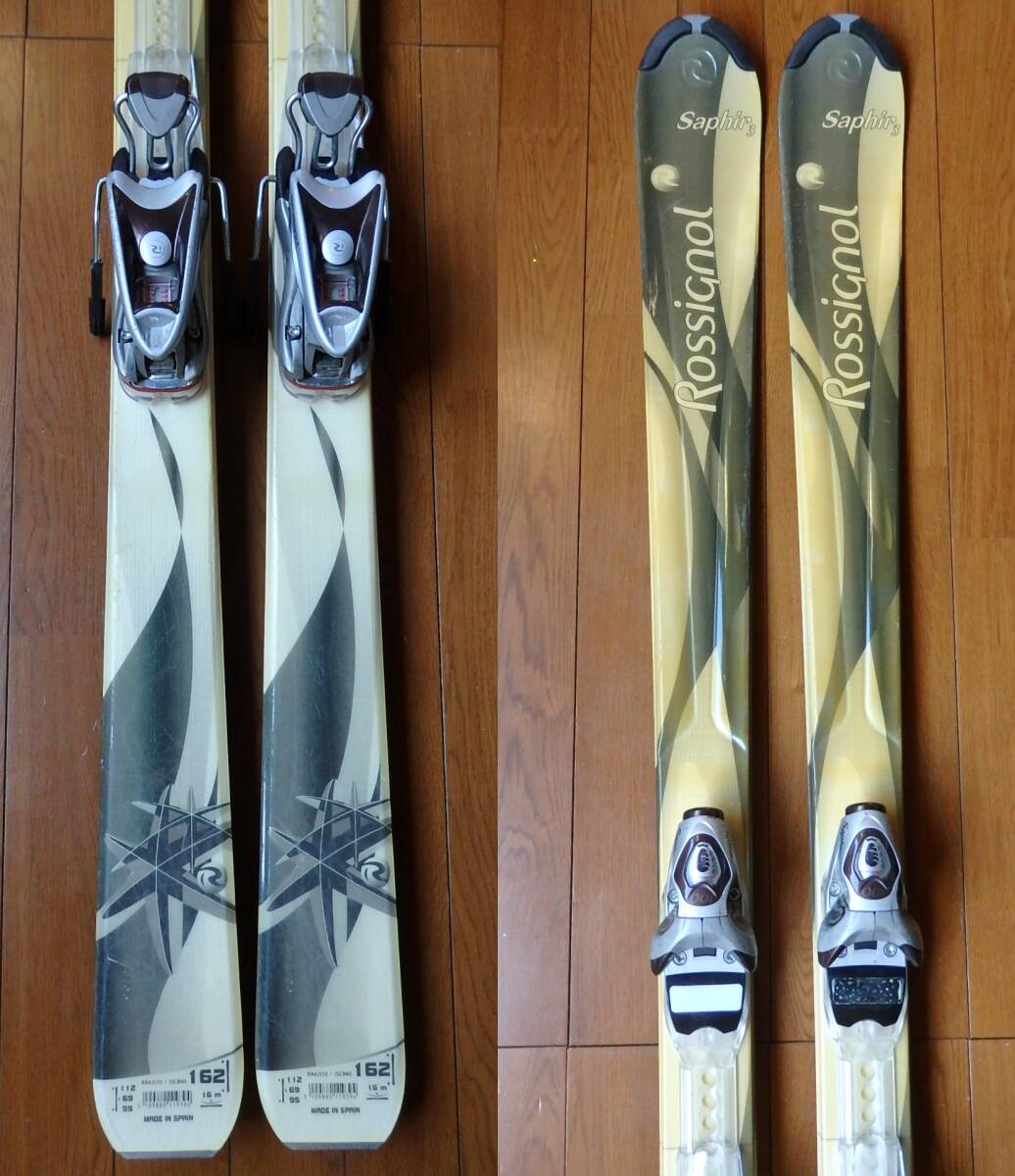Yahoo!オークション - ROSSIGNOL HEAD 板162cm ブーツ24.0～24.5cm