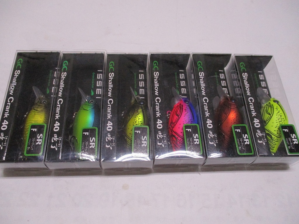 Yahoo!オークション - 一誠 G.C.シャロークランク40SR チーラ 6色セッ...