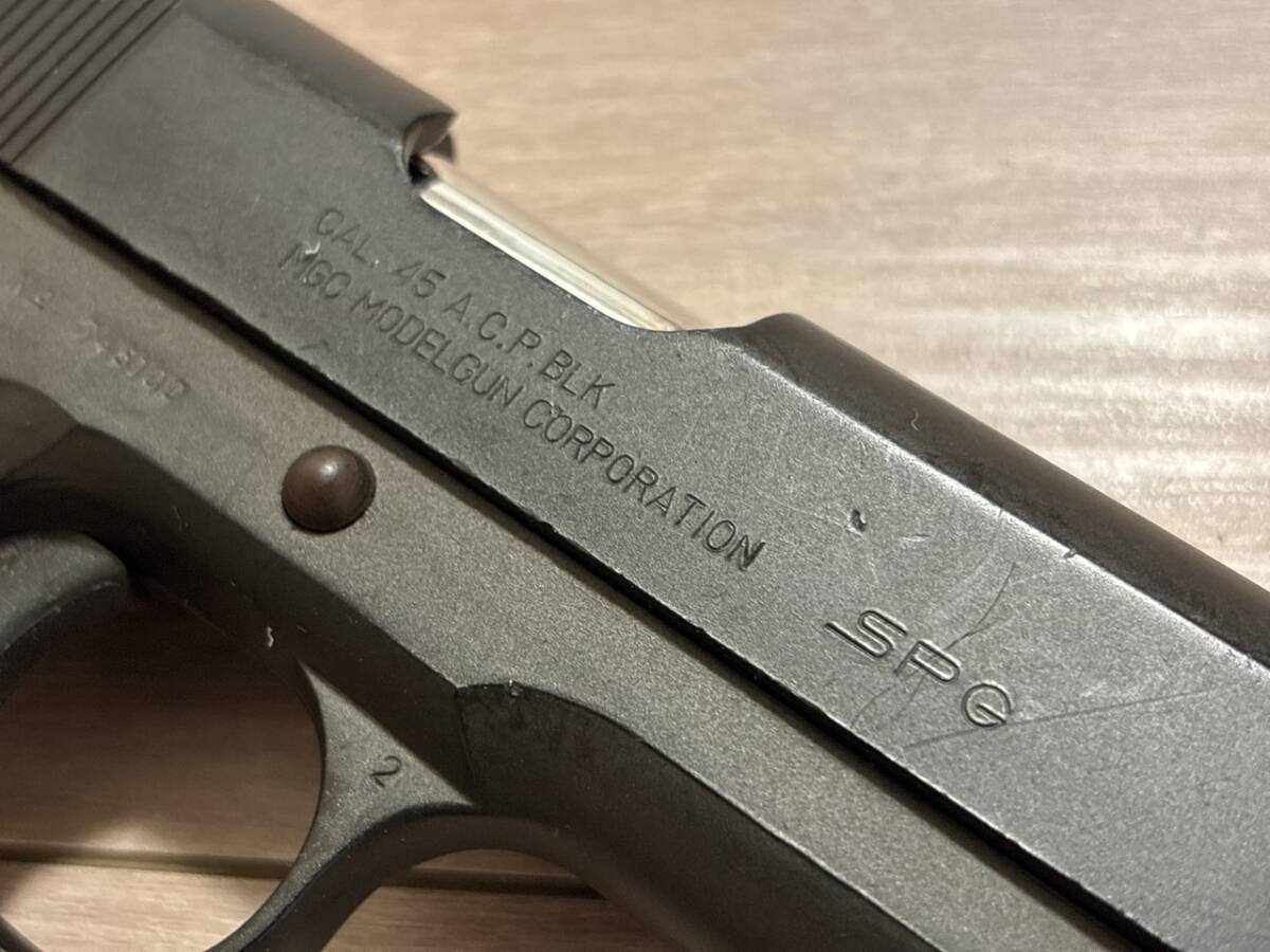 Yahoo!オークション - MGC GM-2 M1911A1 サテンフィニッシュ カートな...
