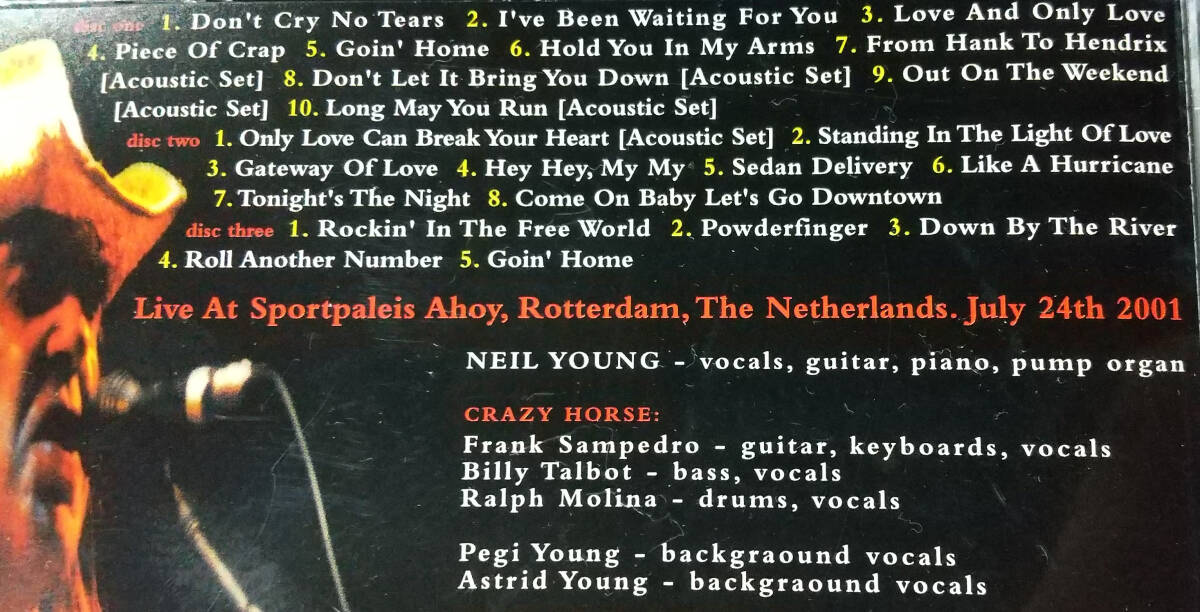 Yahoo!オークション - NEIL YOUNG 「LAST MAN STANDING」(3CD)