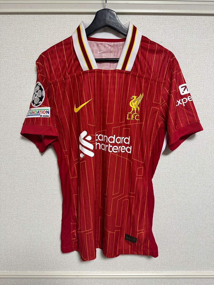 Yahoo!オークション - 2024 リヴァプールFC (H) ユニフォーム モハメド...